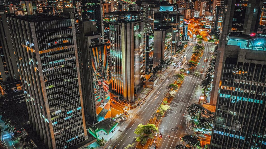 Algumas das principais ruas do Bairro Jardins em São Paulo
